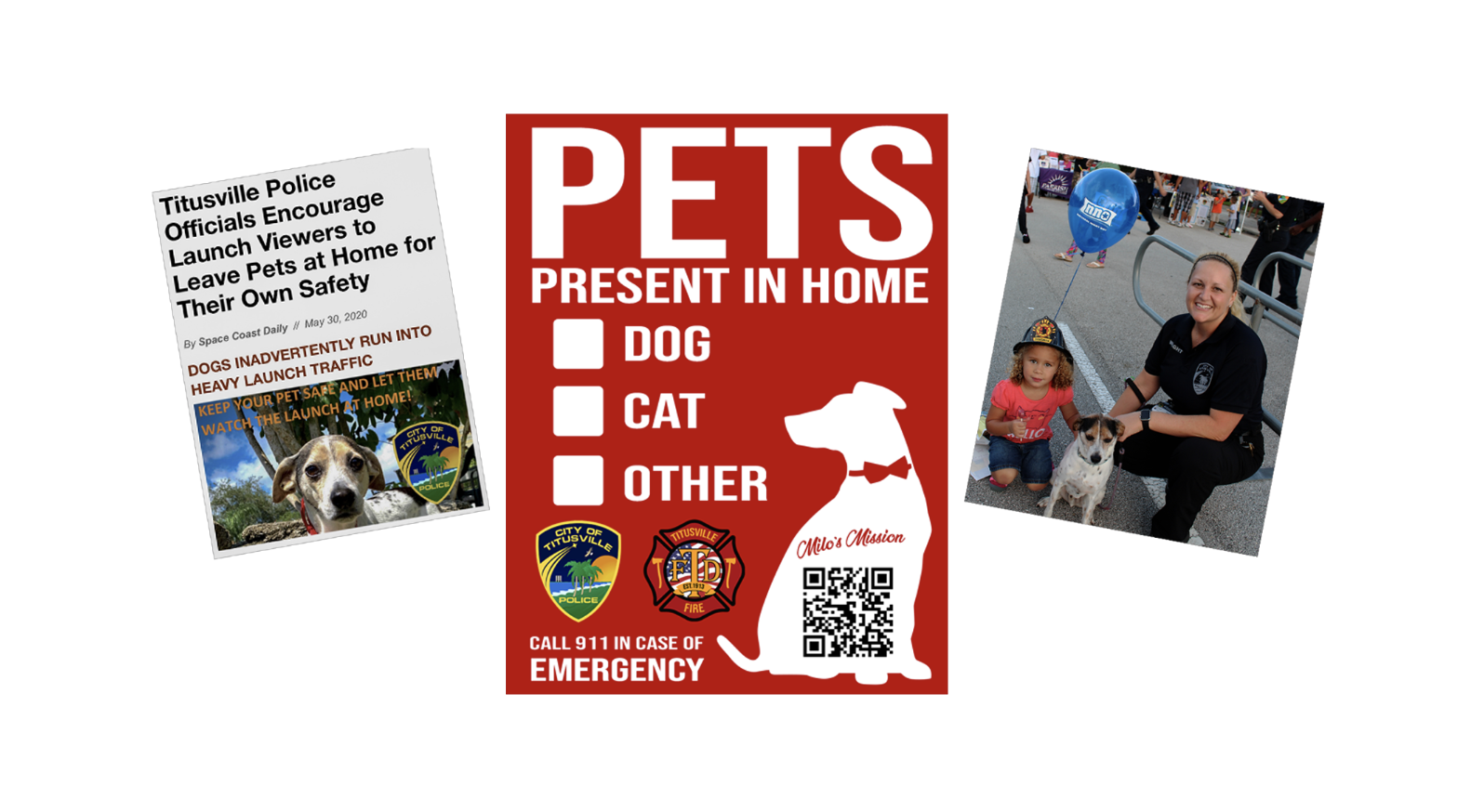 Titusville Police Department Keeps Wagging Tails Safe with Free Pet ...
